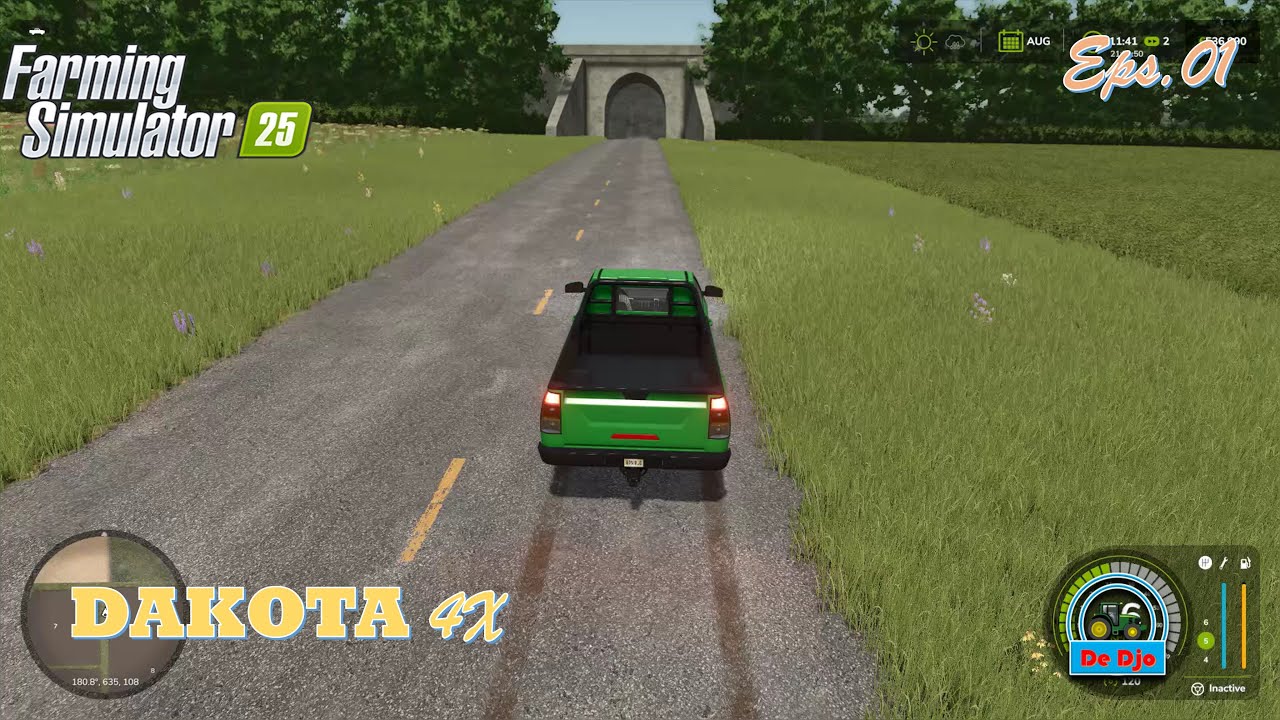 FS25 DAKOTA 4X || Farming Simulator 25 || Contract Job & Look Around ...