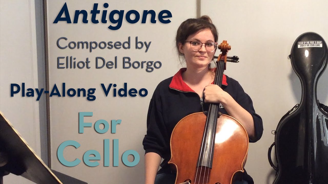 Antigone Play-Along for Cello, with Coach Angela - YouTube