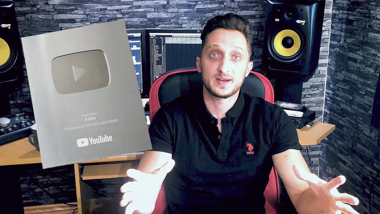 Opening my 100k Subscribers Reward | Silver Creator Award - YouTube