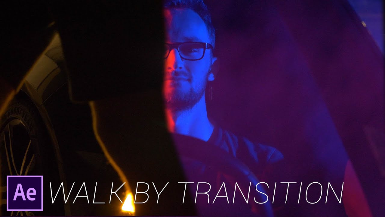Walk By Transition Tutorial in After Effects - YouTube