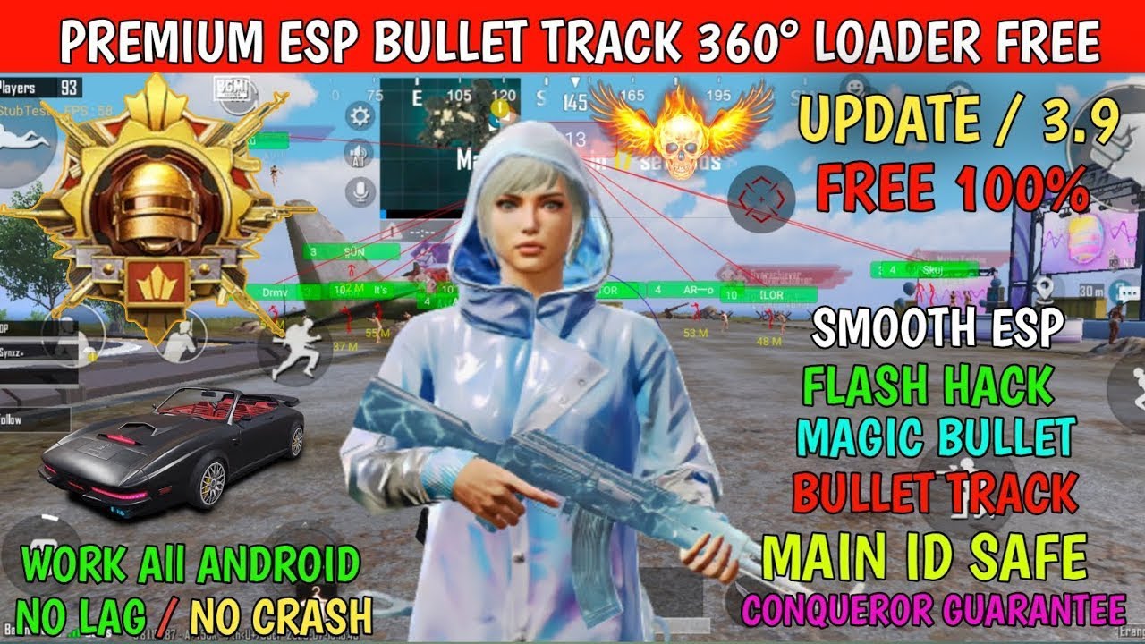 BGMI HACK MOD APK 3.9 FREE | BGMI ESP HACK KAISE KARE | BGMI NEW HACK ...