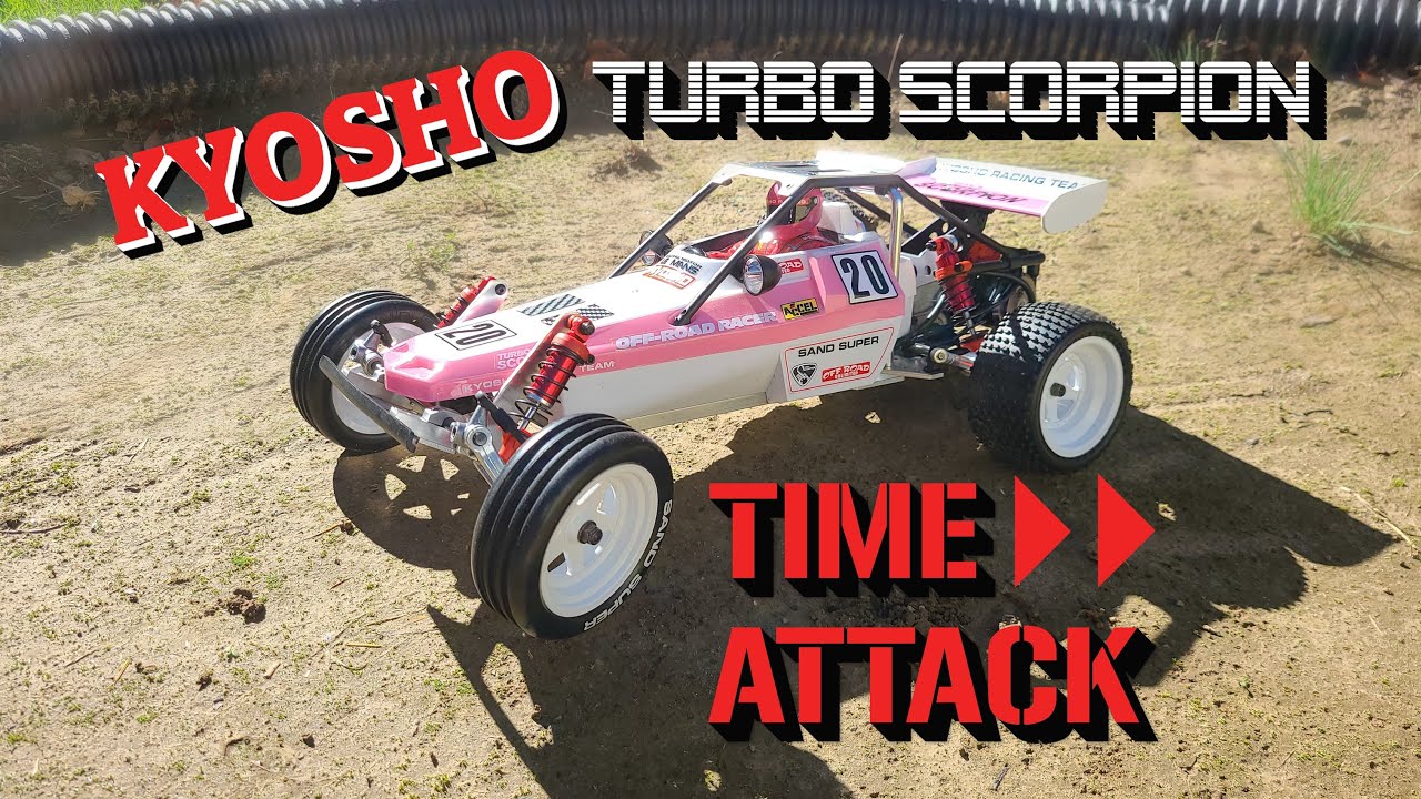 Kyosho Turbo Scorpion Time Attack! - YouTube