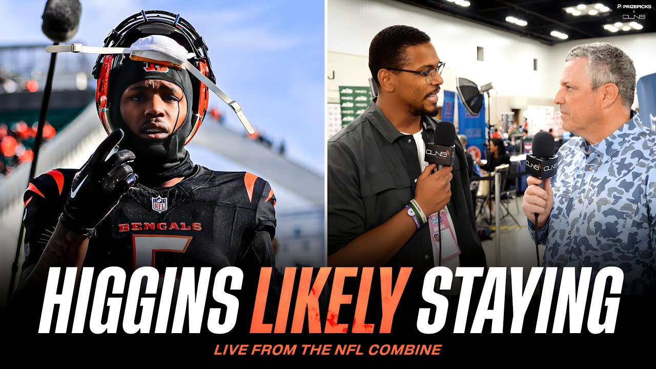 Trags: Tee Higgins STAYING with Bengals | From the NFL Combine - YouTube
