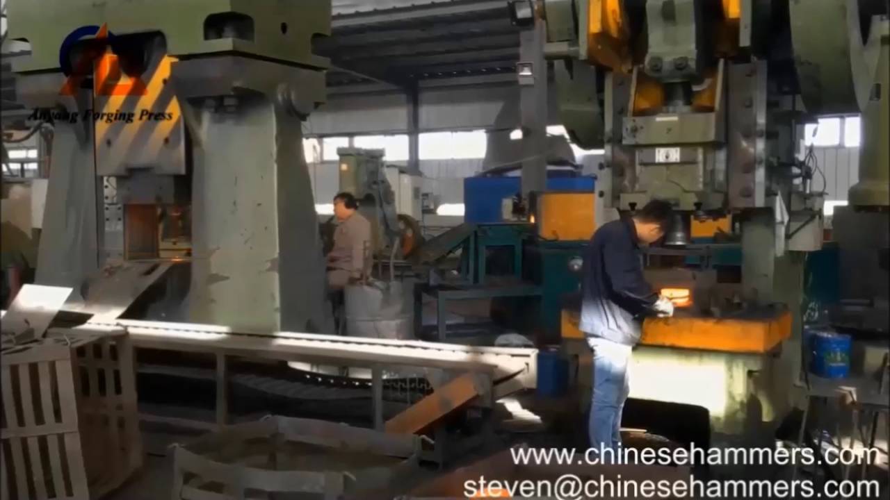 línea de parte de forja automática, forjando proceso por el CNC 80 KJ ...