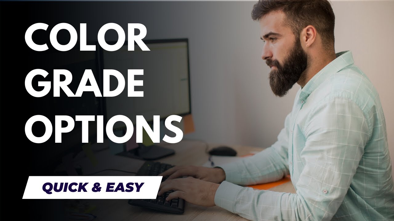 Capcut PC Tutorial - Color Grade Options - YouTube