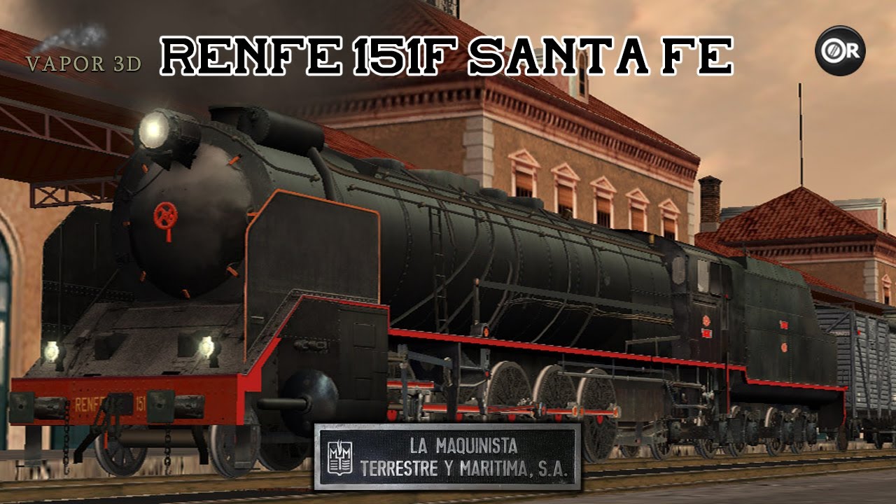 RENFE 151F-3101 Santa Fé MSTS - YouTube