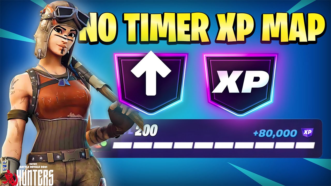 NO TIMER Fortnite XP Map - EASY XP for RENEGADE RAIDER - YouTube