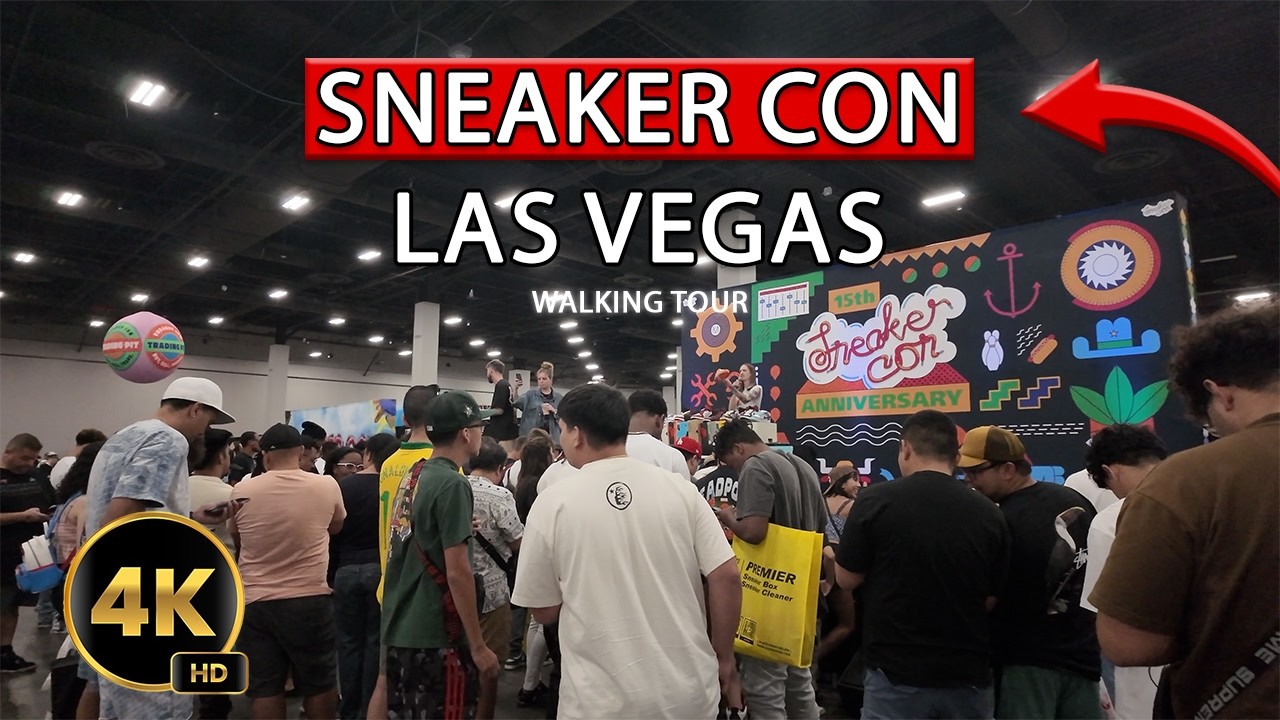 Sneaker Con Las Vegas 2024 Walking Tour 👟 Ultimate Sneakerhead Experience 🔥 - YouTube