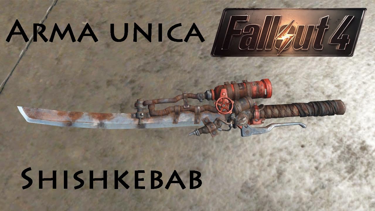 Fallout 4 - Locazione Shishkebab - Guida arma unica - YouTube
