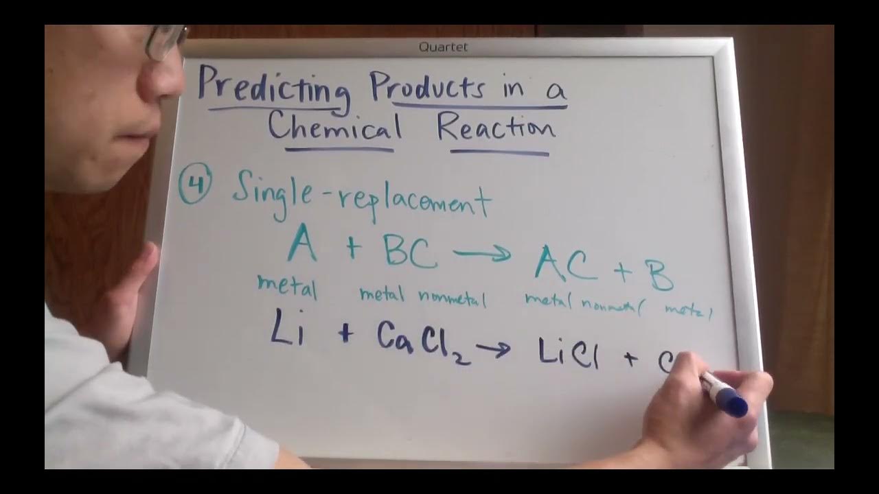 Video #4c Predicting Products in the Chemical Reaction - YouTube