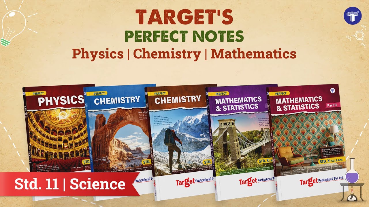 Std. 11 Perfect Physics, Chemistry & Mathematics | Target Publications ...