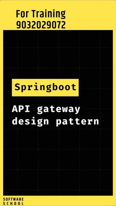 Microservices API Gateway Design Pattern | Java Springboot, Backend ...
