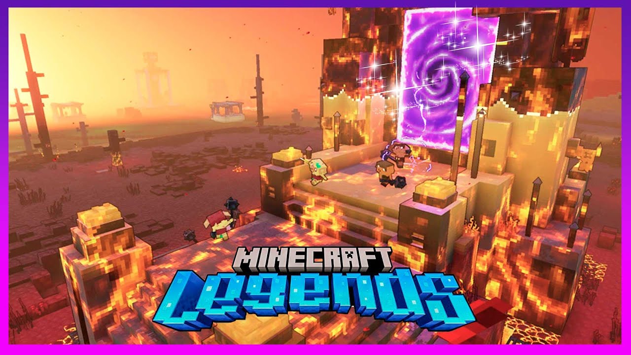 MINECRAFT LEGENDS se abre el PORTAL - modo campaña - Parte 3 - YouTube