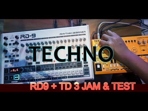 BEHRINGER RD-9 TECHNO RD-9 - YouTube