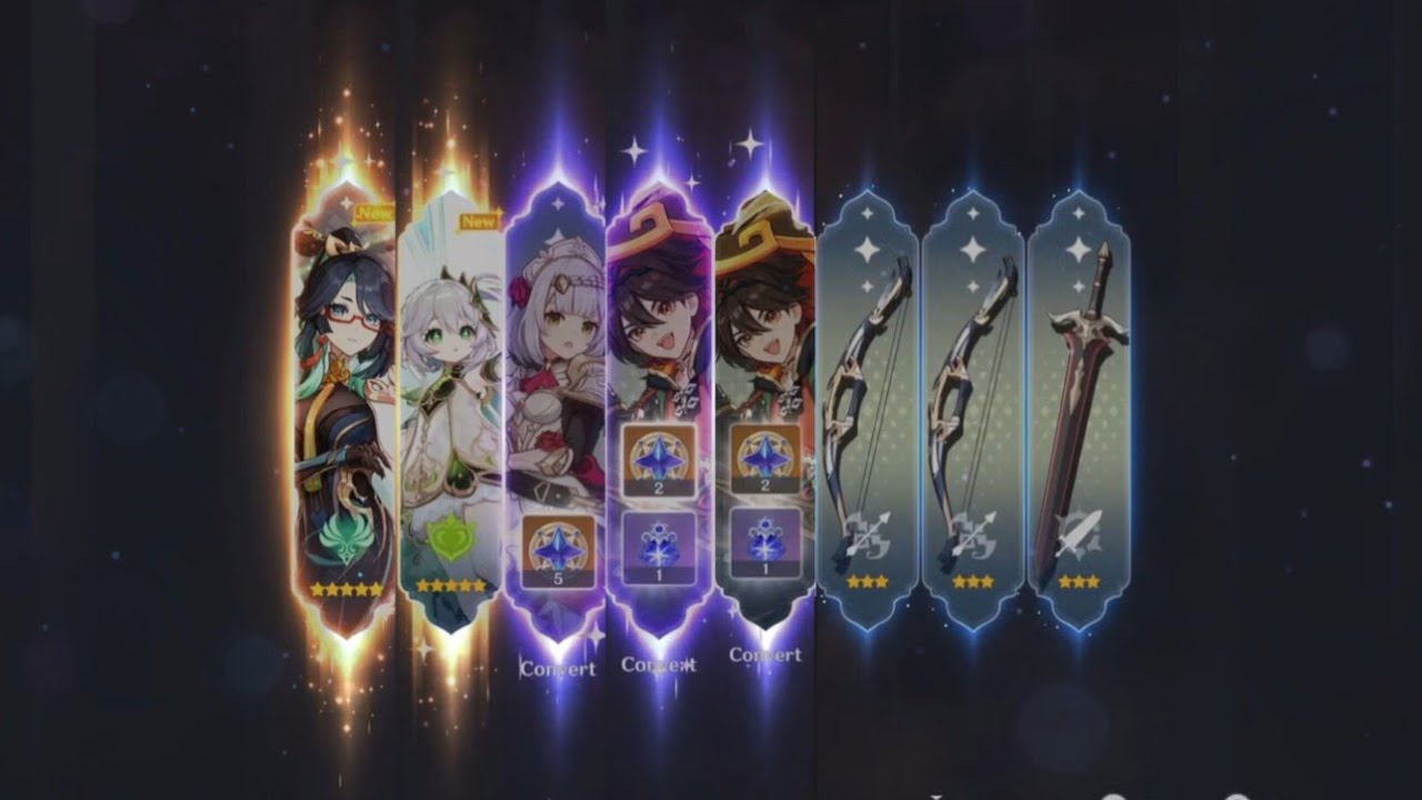 I spent almost $400 Pulling for Nahida and Mama Bird Xianyun in Genshin ...