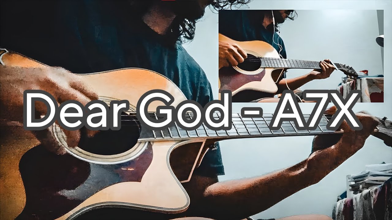 Dear God -A7X Instrumental Cover - YouTube