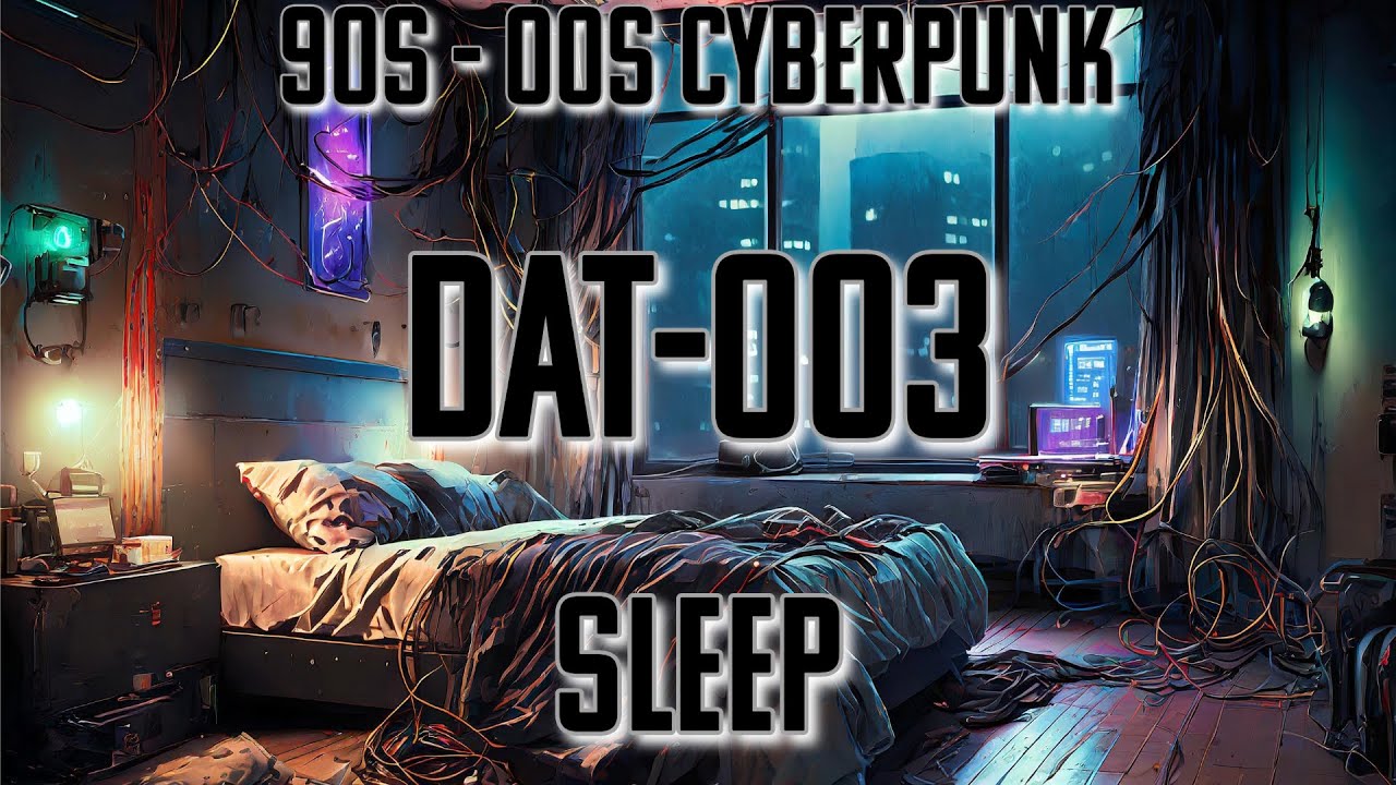 DAT-003 SLEEP: 1 Hour Mix of 90s & 00s VGM Cyberpunk Chill & Ambience ...