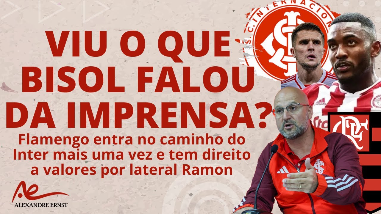 VIU O QUE BISOL FALOU SOBRE A IMPRENSA? | FLAMENGO NO MEIO DO CAMINHO ...