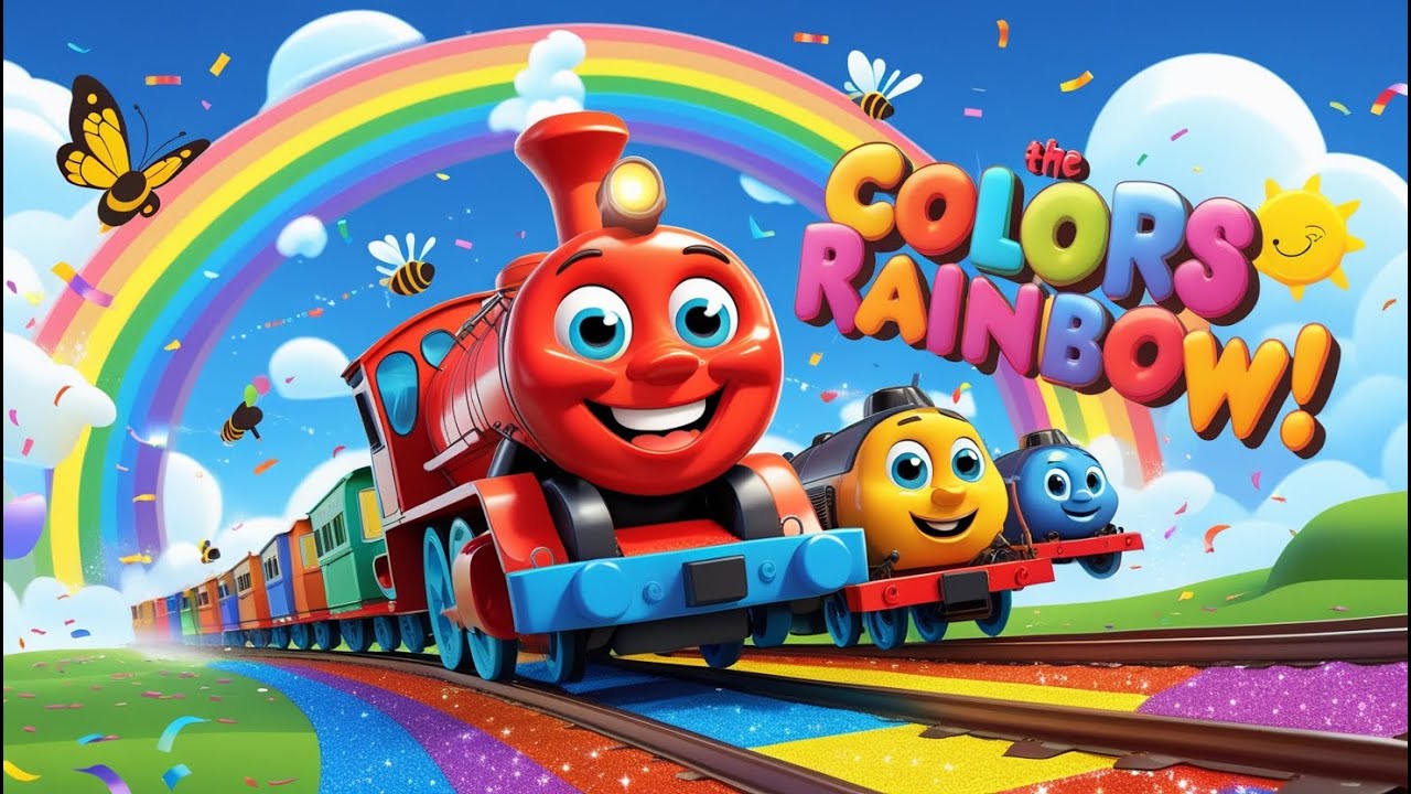 Rainbow train - YouTube