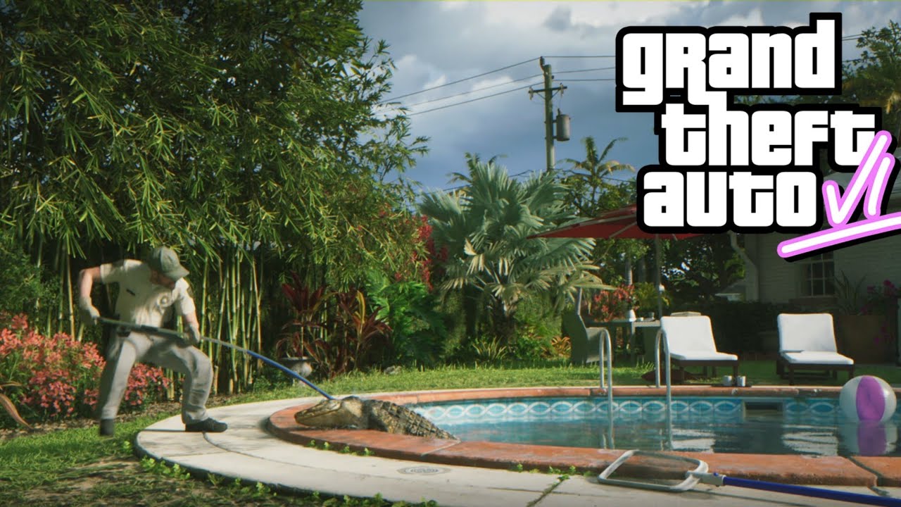 GTA 6 TRAILER || GTA CROCODILE CATCHING DETAILS #gta6 #gta - YouTube