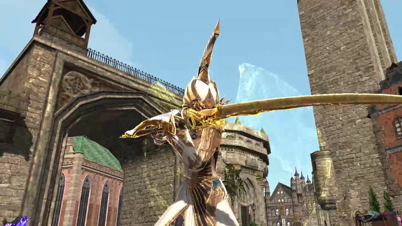 ArcheAge 3.5 Erenor set and weapon - YouTube