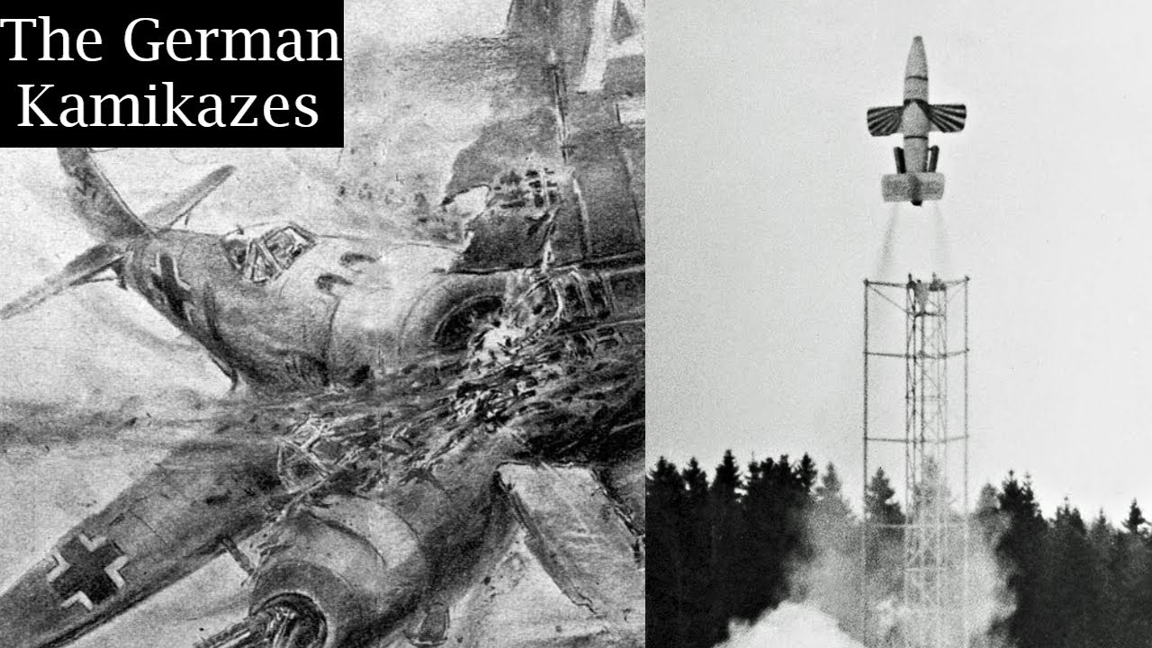 Germany's Desperate Kamikaze Planes and Units - YouTube