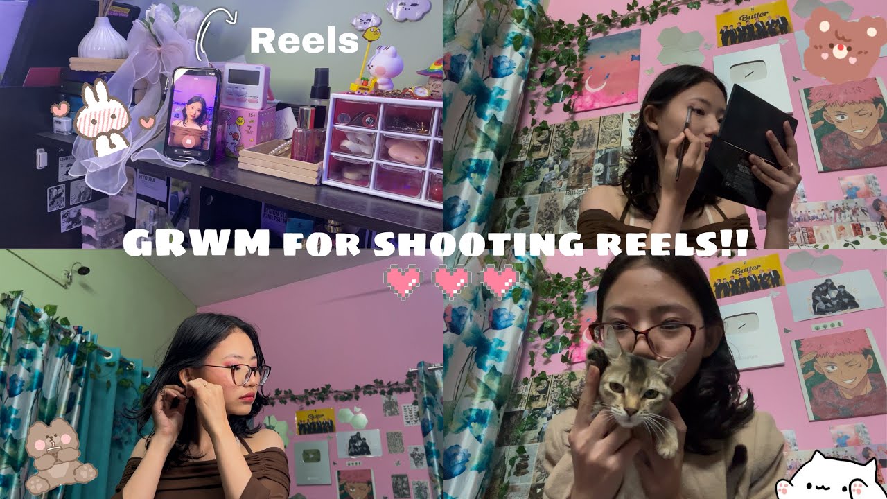 GRWM FOR SHOOTING REELS | MOST REQUESTED VIDEO | - YouTube