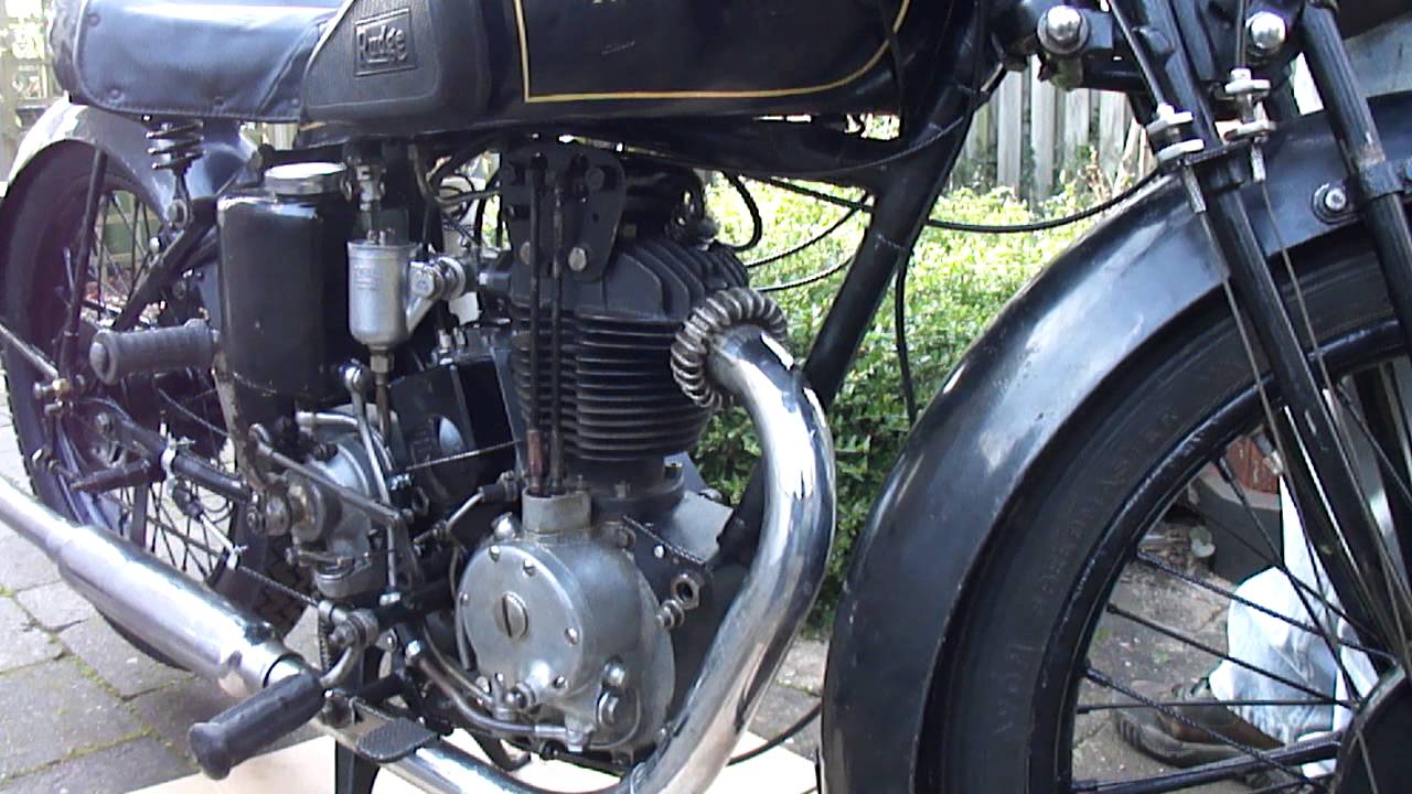 1938 rudge sports 250 first start after many years - YouTube