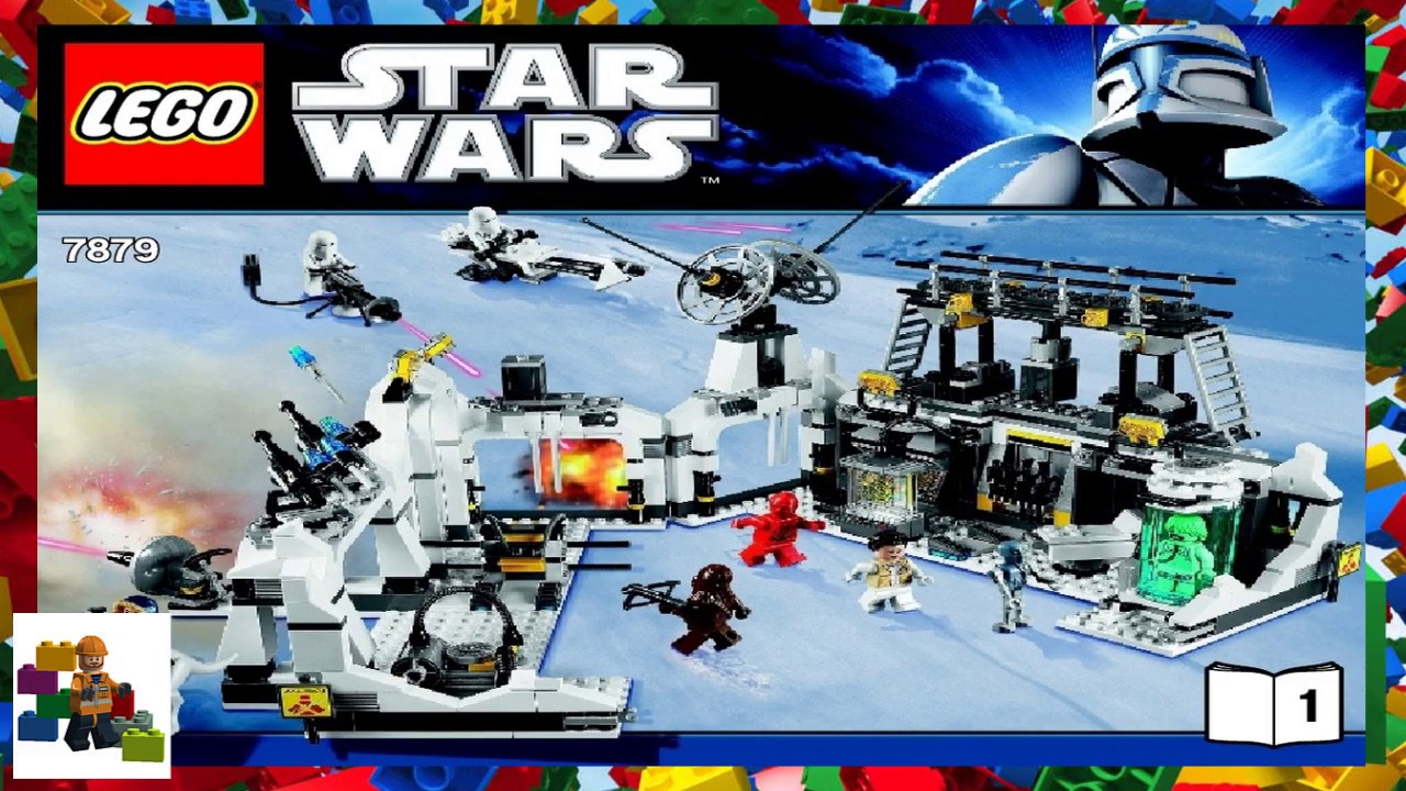 LEGO instructions - Star Wars - 7879 - Hoth Echo Base (Book 1) - YouTube