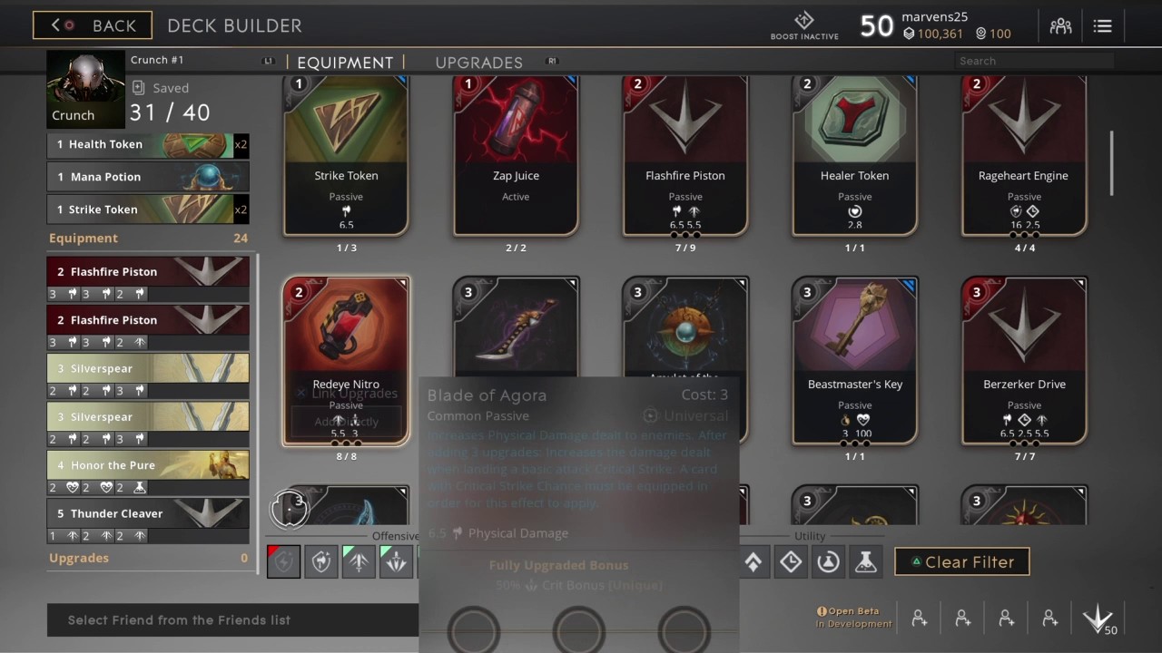 Paragon: CRUNCH Deck build ({must have card})) - YouTube