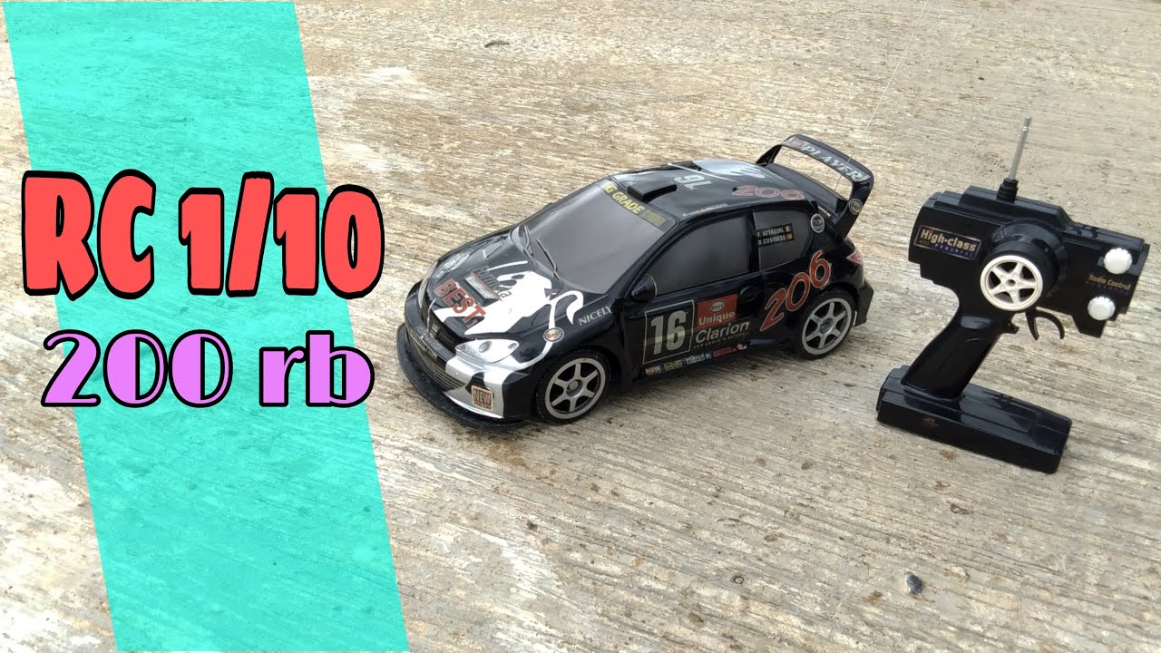 RC 1/10 dengan harga 200 ribuan | RC mobil QD murah - YouTube