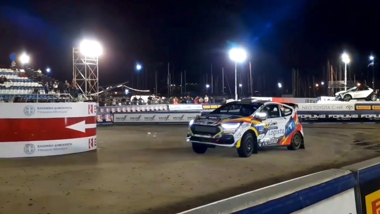 2023 Acropolis Rally Super Special Stage Πλατεία Νερού - YouTube