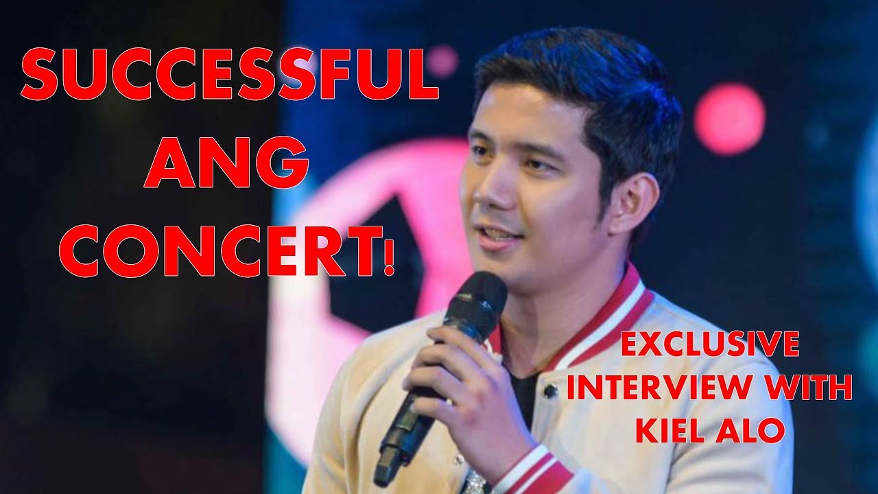 Kiel Alo, MASAYA na naging SUCCESSFUL ang kanyang CONCERT! : May single ...