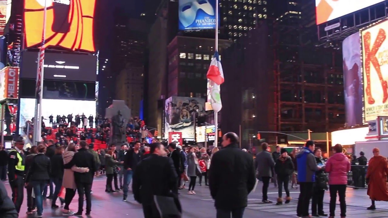 Naked Cowboy in New York. Winter. Times Square. Manhattan - YouTube