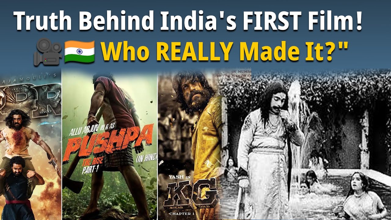 "India's FIRST-EVER Movie: The Untold Story of Its Creator! 🎥🇮🇳" - YouTube