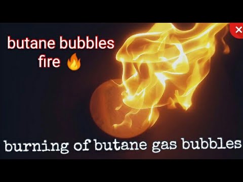 How to Make Butane Bubbles At Home | Fire Man 🔥 - YouTube