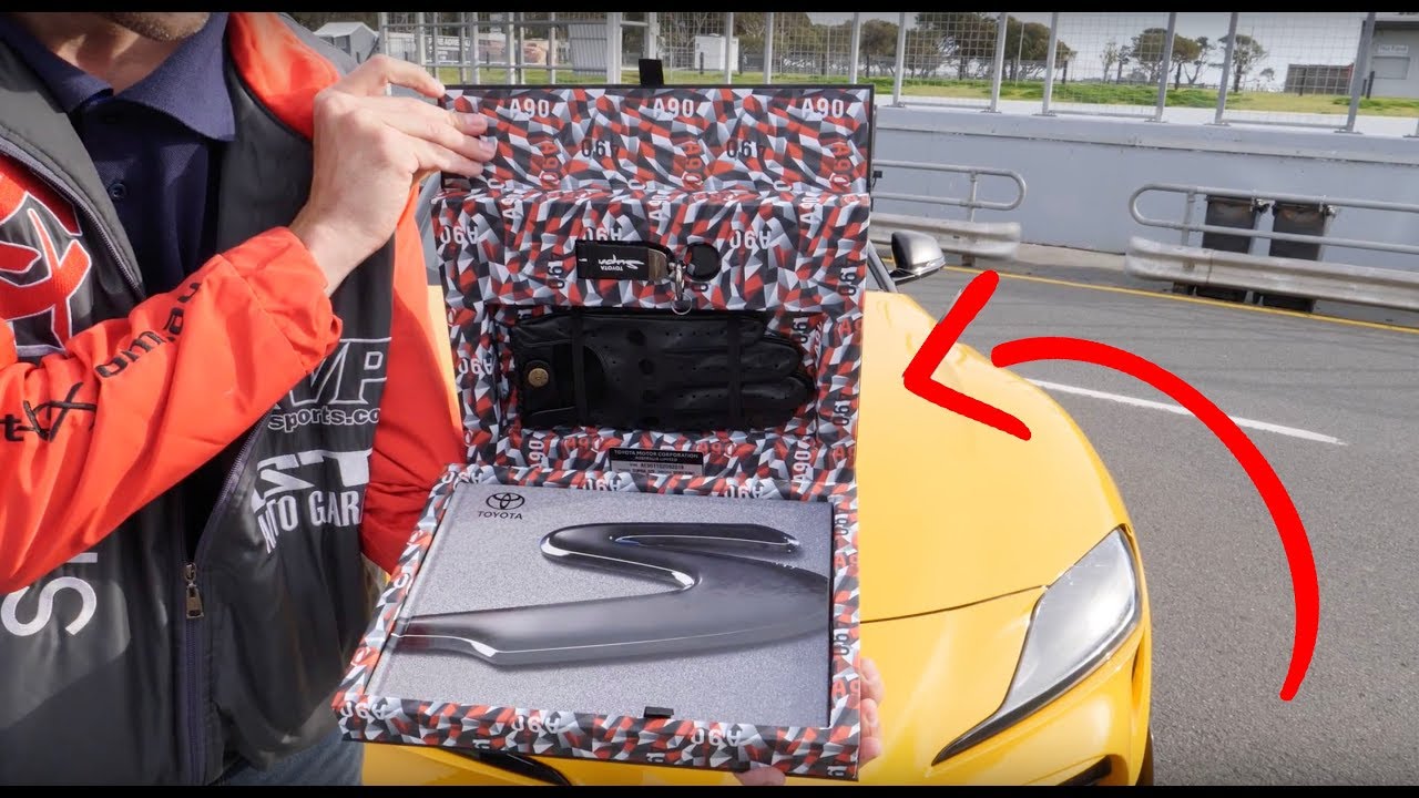 The cool gift all 2020 Toyota Supra owners will get! - YouTube
