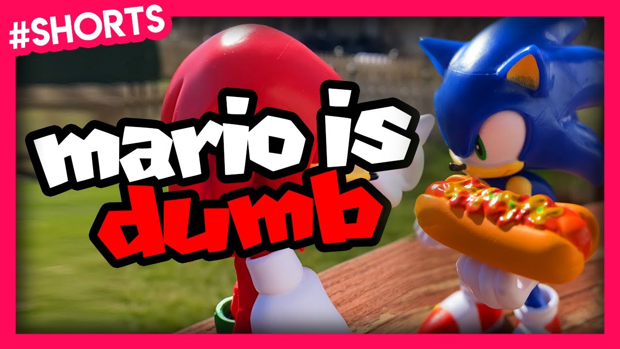 Sonic SS: Sonic The Hedgehog HATES Mario | Jakks Pacific Figures # ...