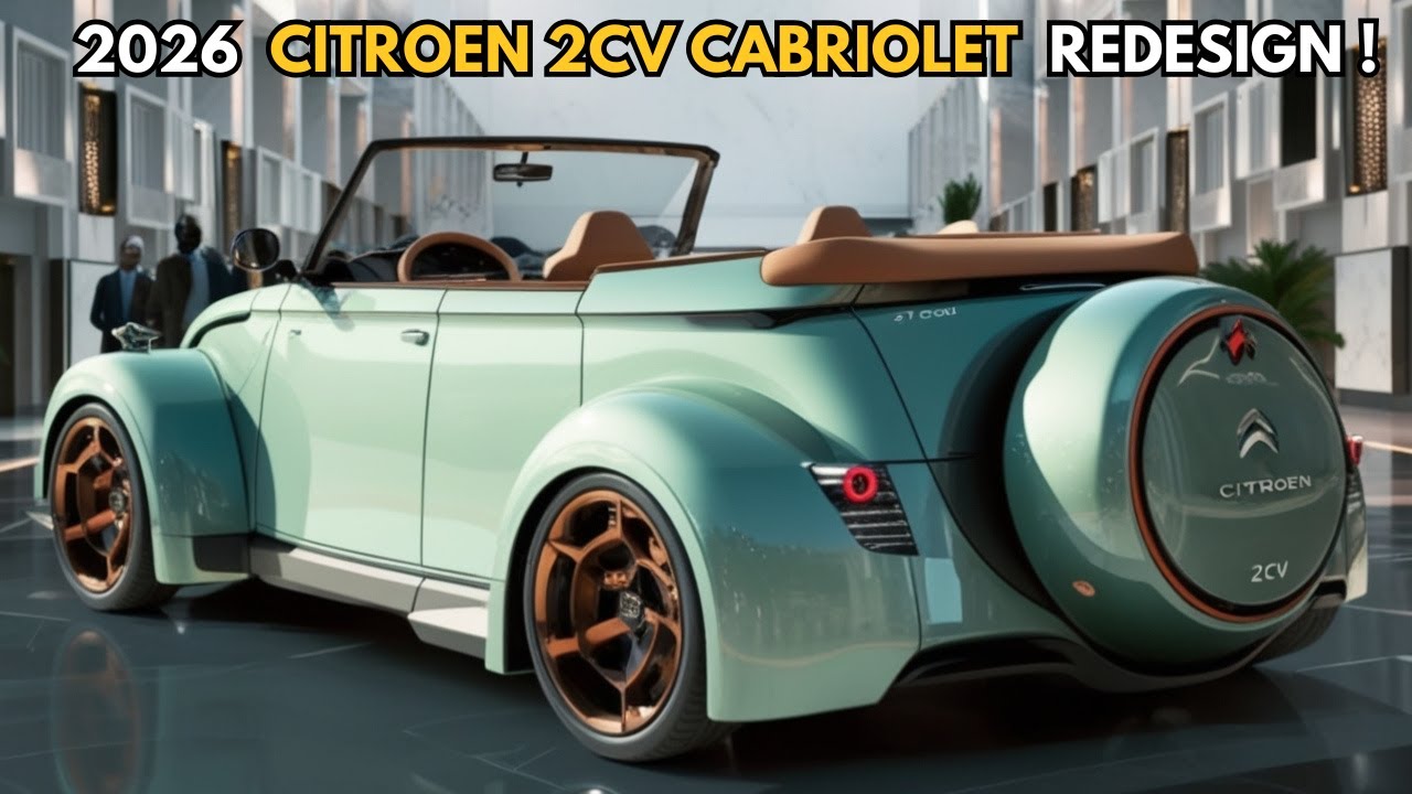 2026 Citroen 2CV Cabriolet Finally Unveiled : BIG NEWS Related to New ...