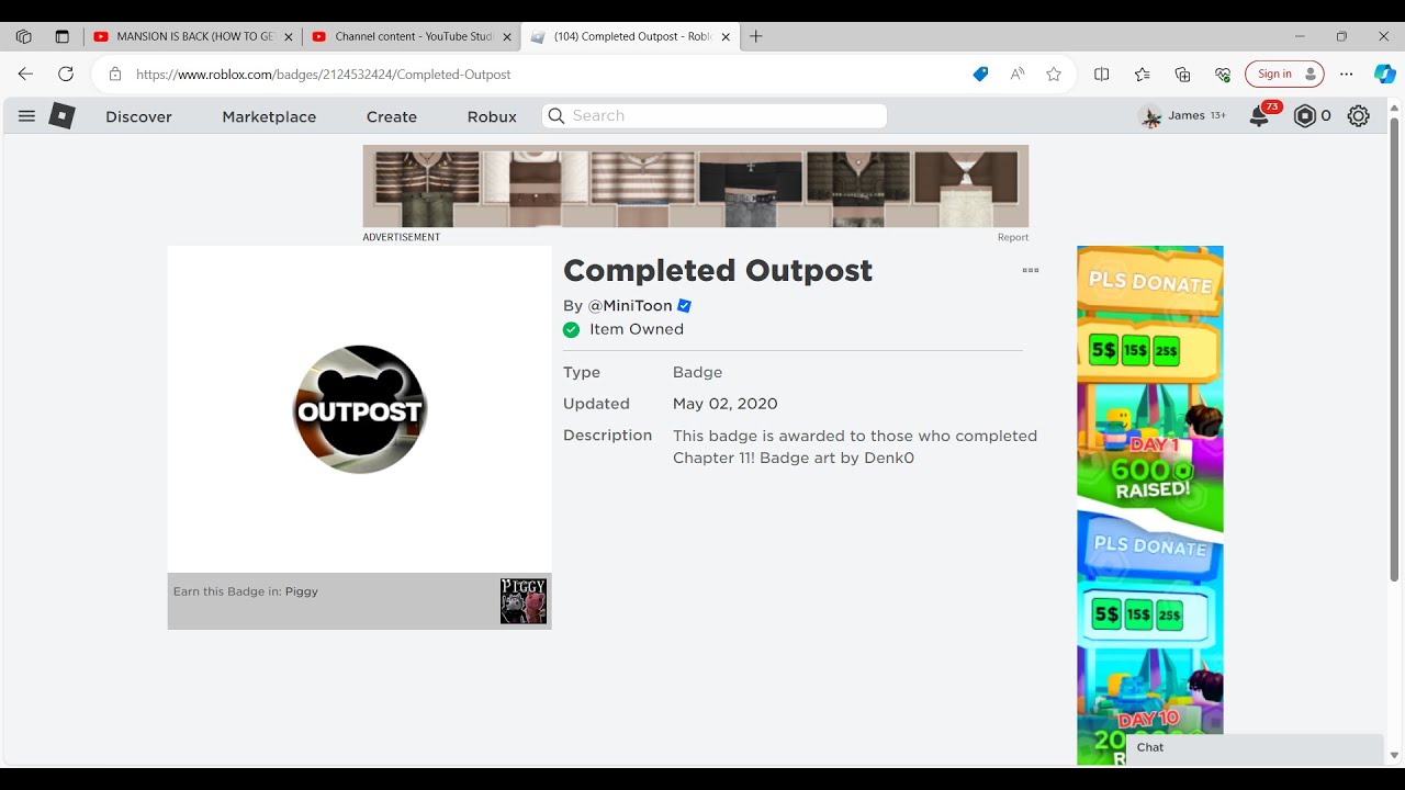 How to escape chapter 11 OUTPOST IN PIGGY - YouTube