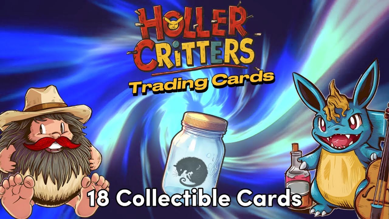 Holler Critters Collectible Trading Cards - Hillbilly Days 2024 - YouTube
