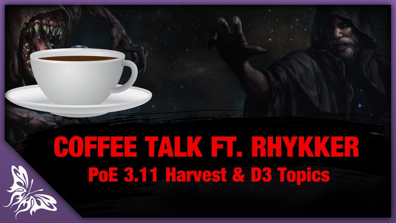 3.11 & D3 Coffee talk with @Rhykker | Path of Exile - YouTube