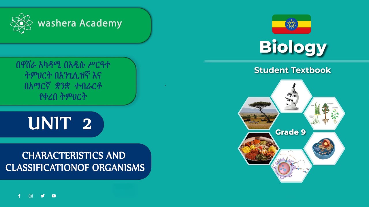 BIOLOGY GRADE 9 UNIT 2 LESSON 1 THE CHARACTERSTICS OF LIVING THINGS ...