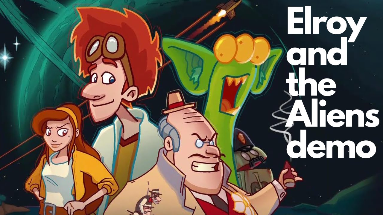 Elroy and the Aliens Demo - point and click adventure - YouTube