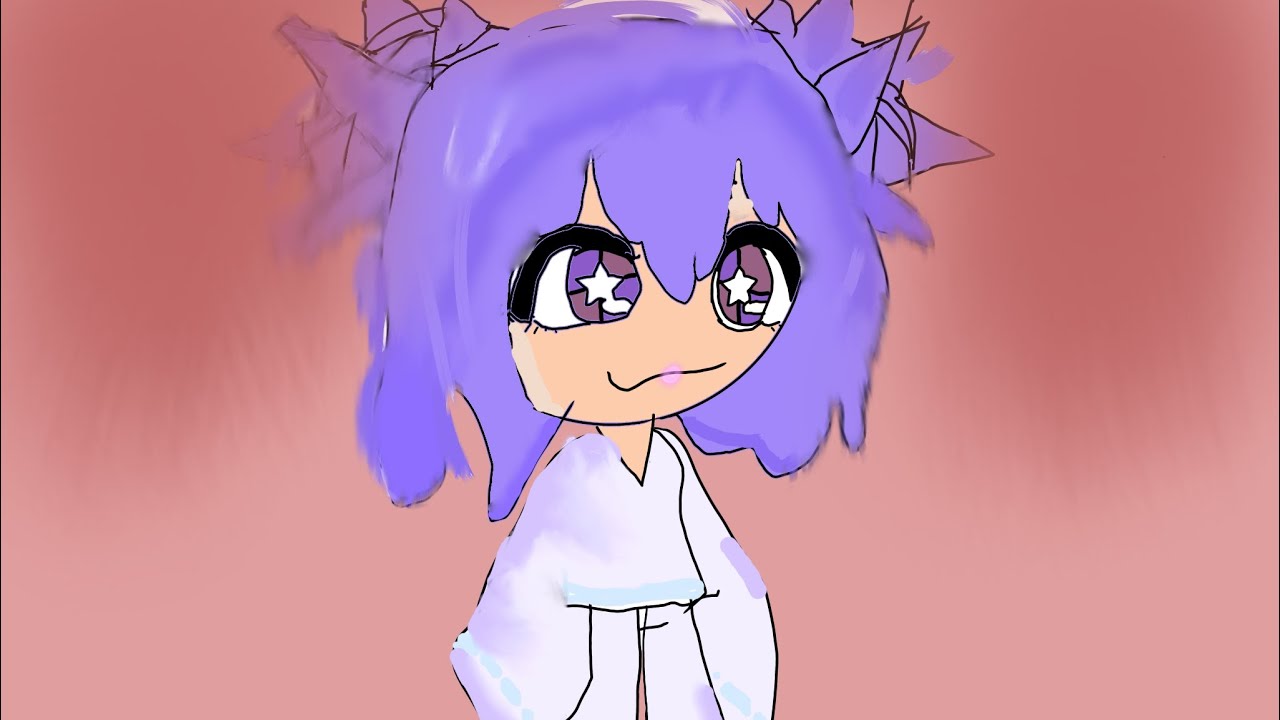 Editing a gacha on (cringe) - YouTube