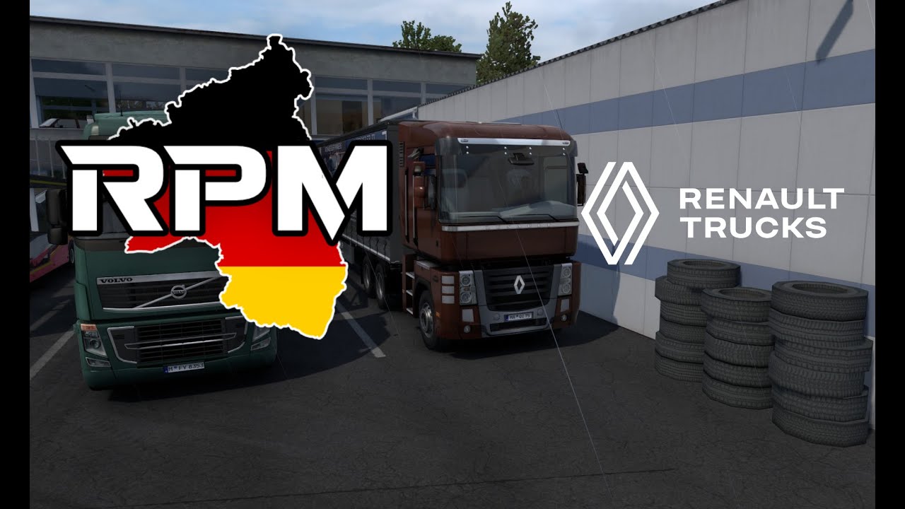 ETS2 RPM - Rheinland & Pfalz 1:1 Map 😍Altkunststoff - YouTube