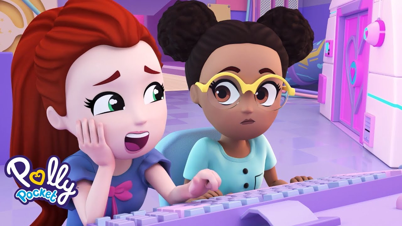 Polly & Friends NIEUWSTE uitvinding: Trendy Tron! | Polly Pocket ...