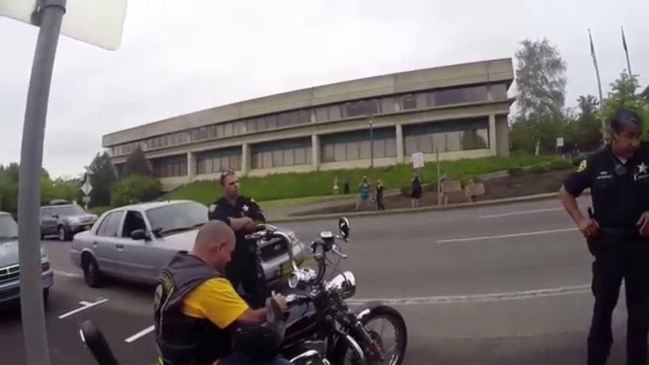 Shadows Motorcycle Club Enthusiasts Hit Snag While Stopped At Crosswalk ...