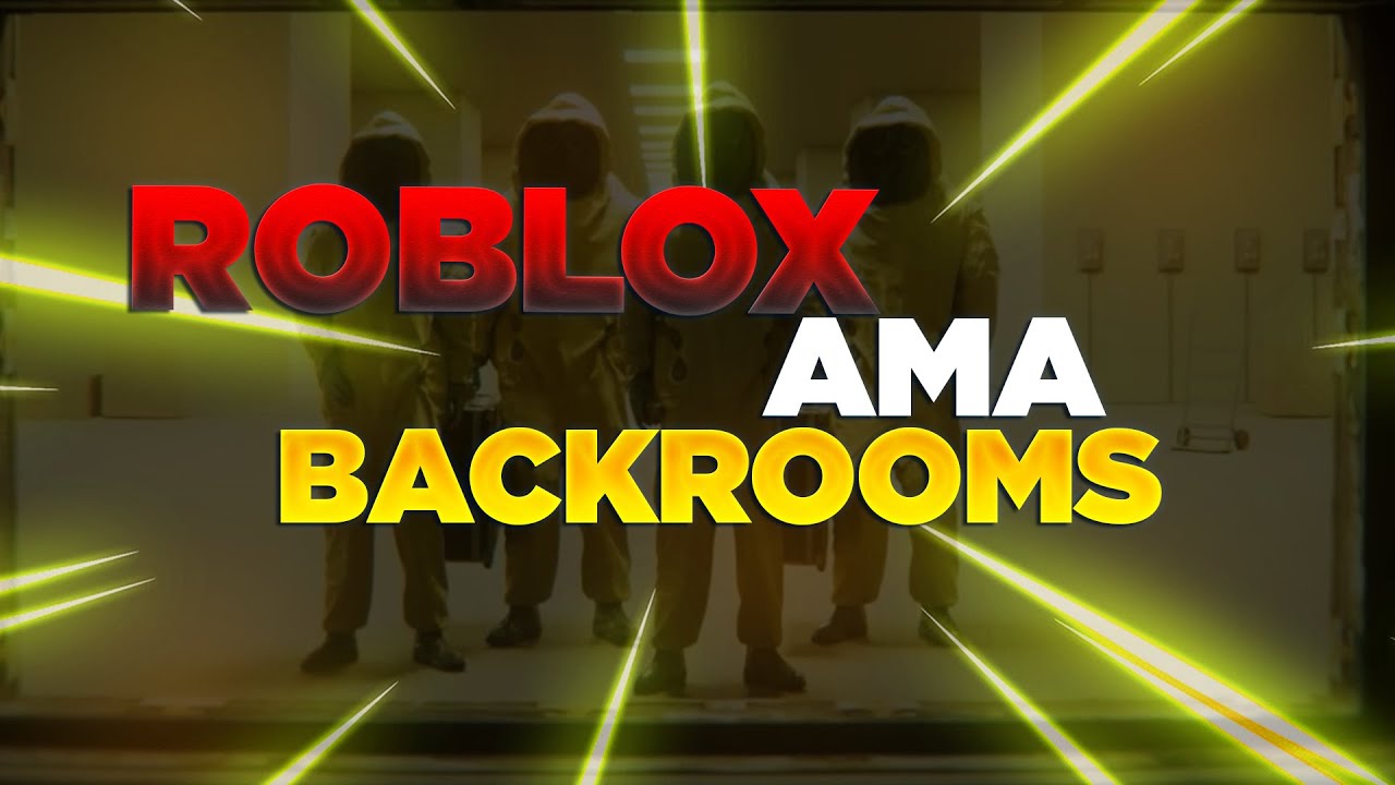 ROBLOX AMA BACKROOMS (THE BACKROOMS) - YouTube