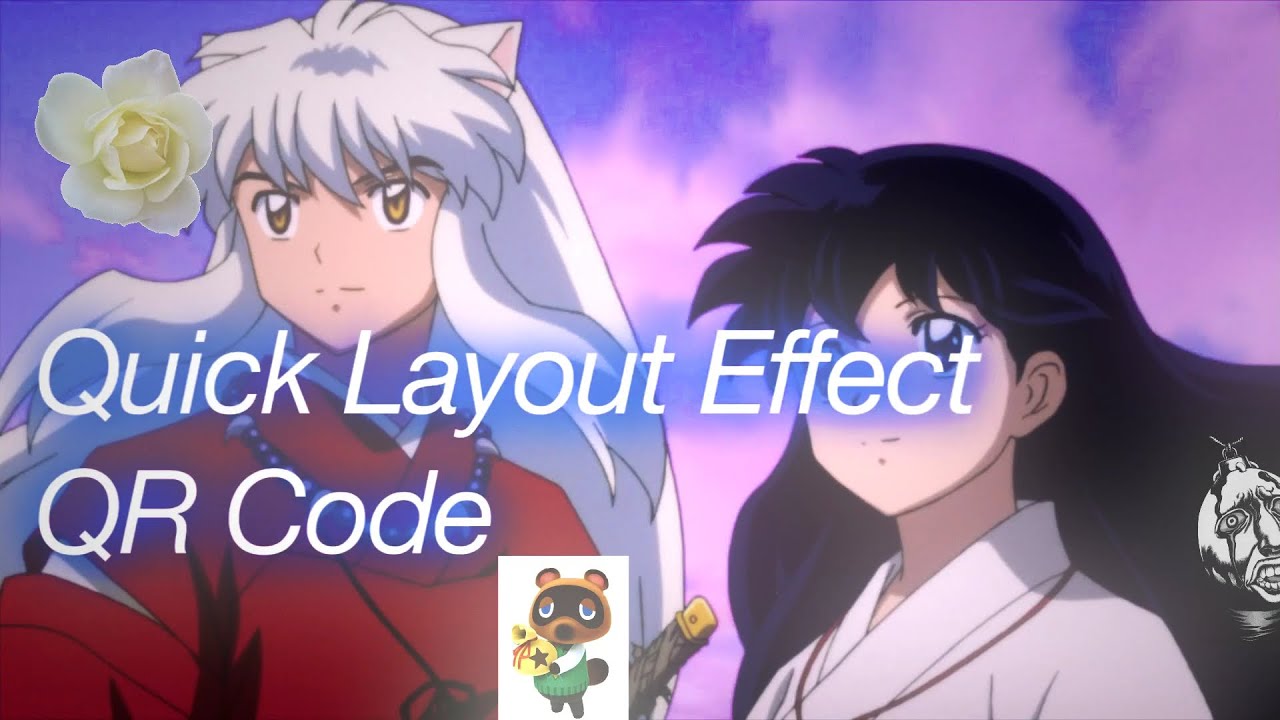 Quick Layout Effect with QR Codes - YouTube